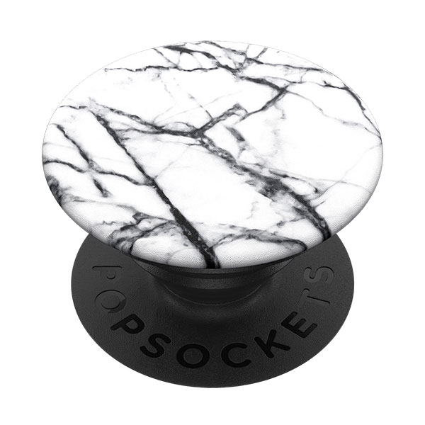 פופסוקט מחזיק לסמארטפון שיש לבן PopSocket Abstract Dove White Marble | שיפי