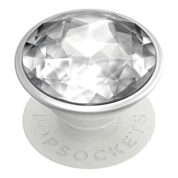 פופסוקט מחזיק לסמארטפון דיסקו כסוף PopSocket Disco Crystal Silver | שיפי