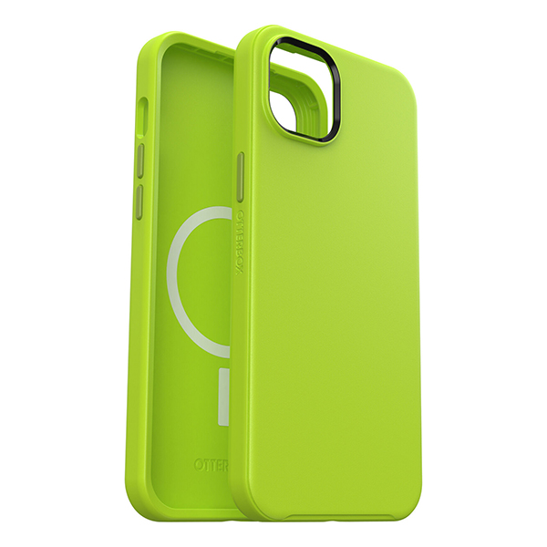 כיסוי לאייפון 14 פלוס ירוק Otterbox Symmetry תומך MagSafe חזק | שיפי