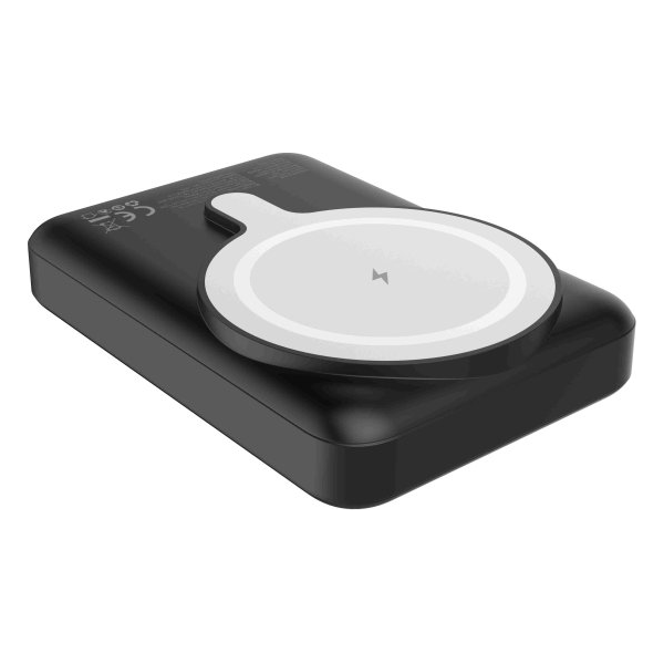 מטען נייד אלחוטי מהיר 10,000mAh עם 2 יציאות Power-Tech | שיפי