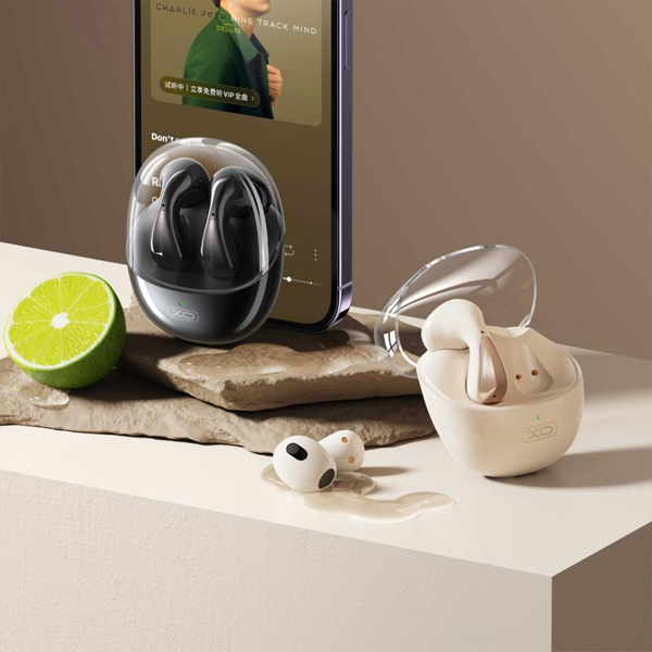 אוזניות אלחוטיות Space Buds עם באס עוצמתי במיוחד XO-X32 לבן | שיפי