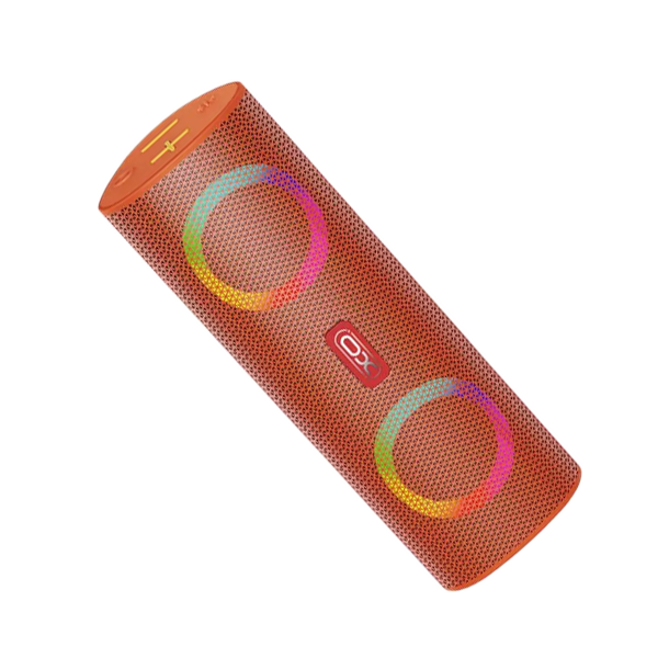 רמקול נייד XO-F43 כתום עם סאונד חזק ועוצמתי | שיפי