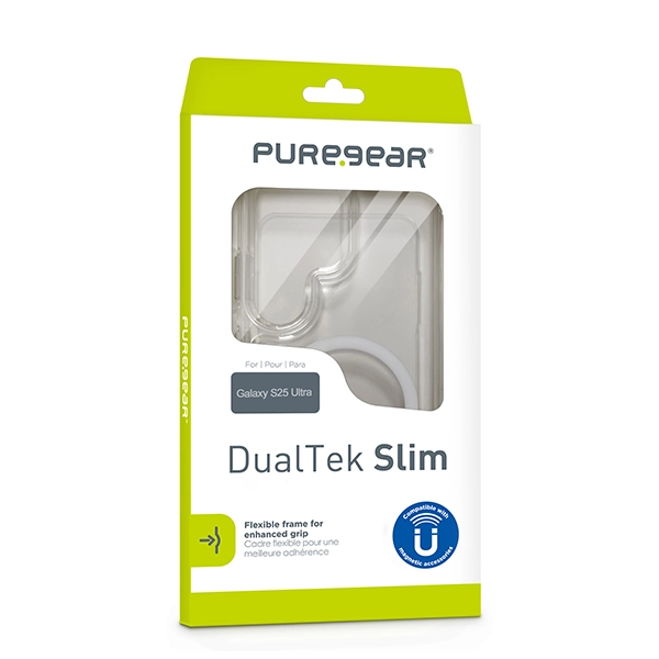 מגן שקוף לגלקסי S25 אולטרה תומך Magnets מבית PureGear | שיפי