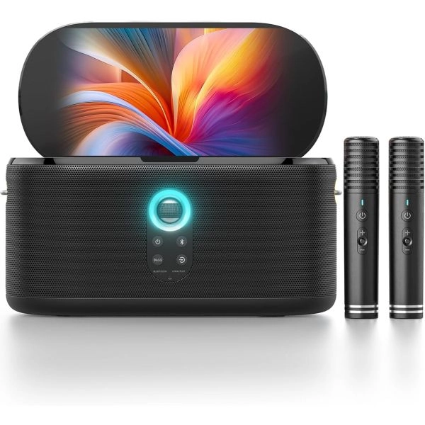 מערכת קריוקי מקצועית מסך 10.1״ וסאונד עוצמתי Ikarao Shell S1 | שיפי