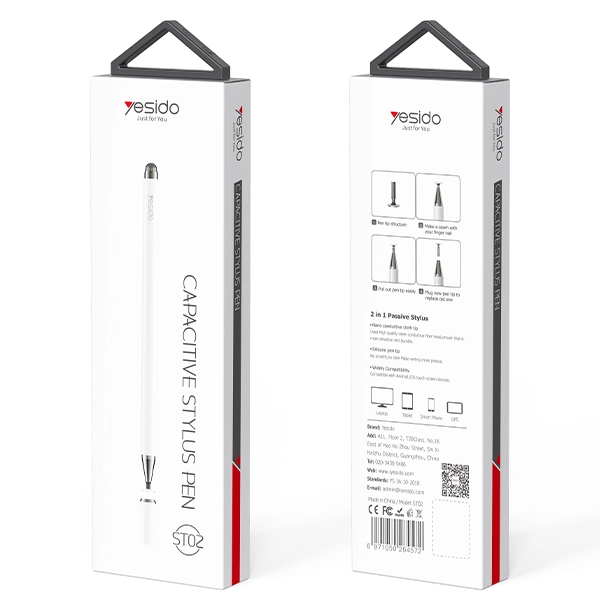 עט סטיילוס חכם לטאבלט ולאייפד עם דיוק מקסימלי Yesido ST02 | שיפי