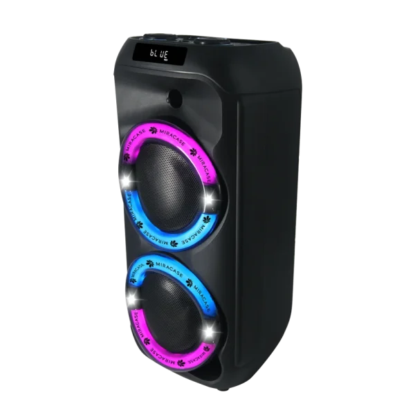 בידורית קריוקי אלחוטית עם מיקרופון, סאונד חזק Miracase MKS40 | שיפי