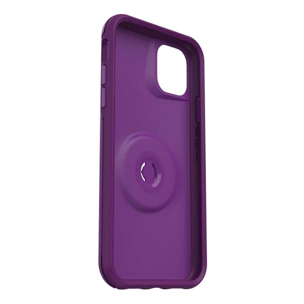 כיסוי לאייפון 11 פרו סגול עם תופסן Otterbox Symmetry PopSocket | שיפי